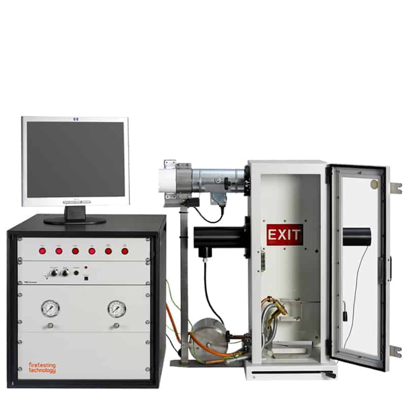 Exit Sign Smoke Test, ASTM D2843 - Fire Testing Technology