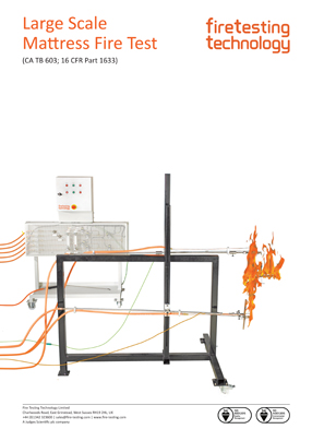 Brochure download page - Fire Testing Technology