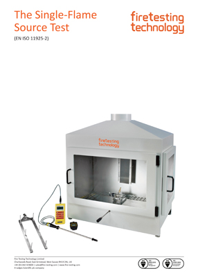Brochure download page - Fire Testing Technology
