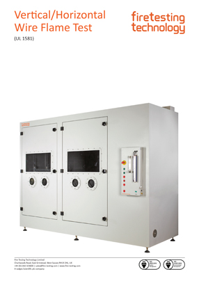 Brochure download page - Fire Testing Technology